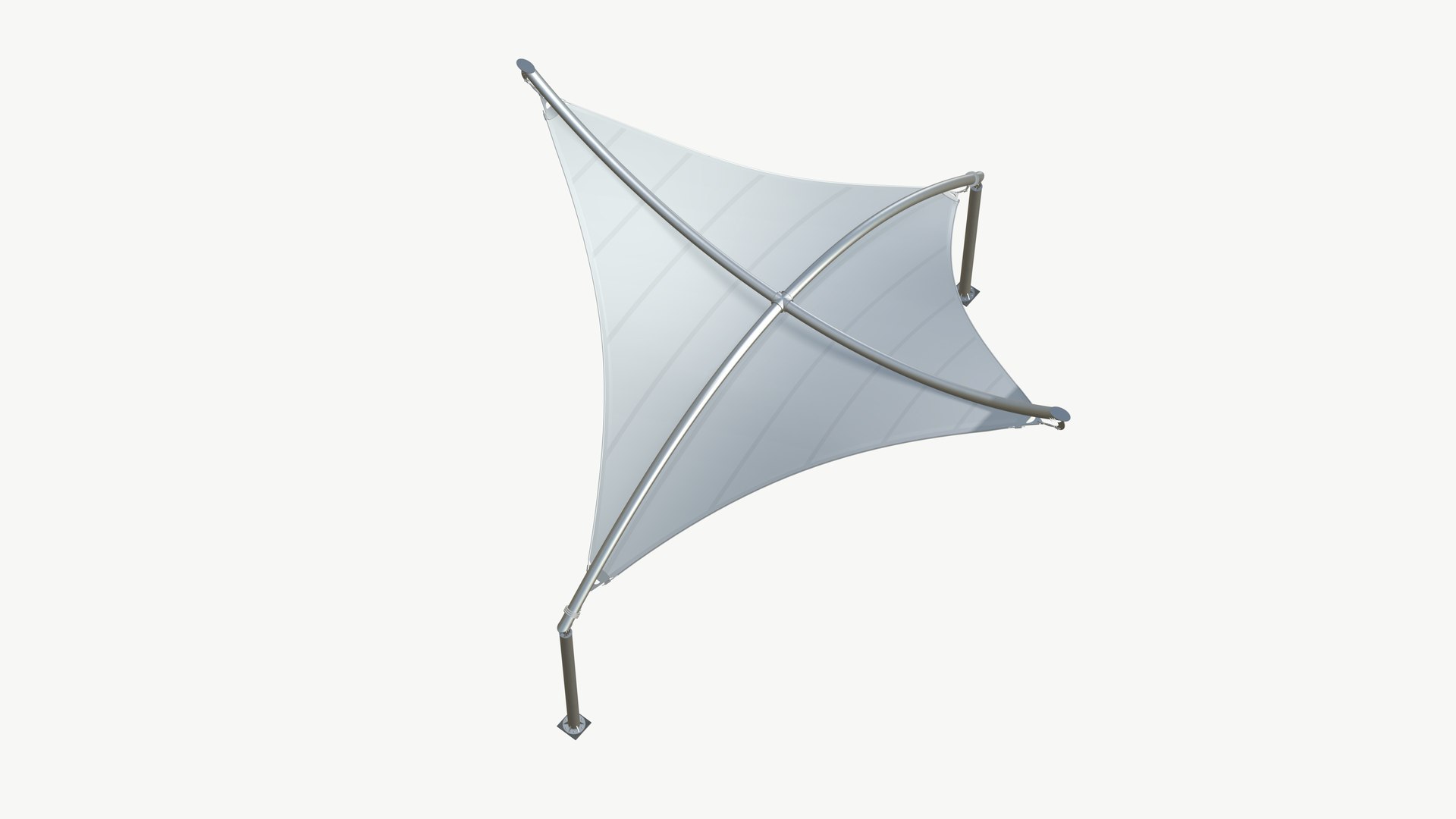 3D Tensile Structure Design Arch - TurboSquid 2152552