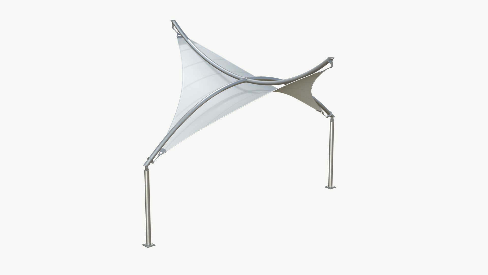 3D Tensile Structure Design Arch - TurboSquid 2152552