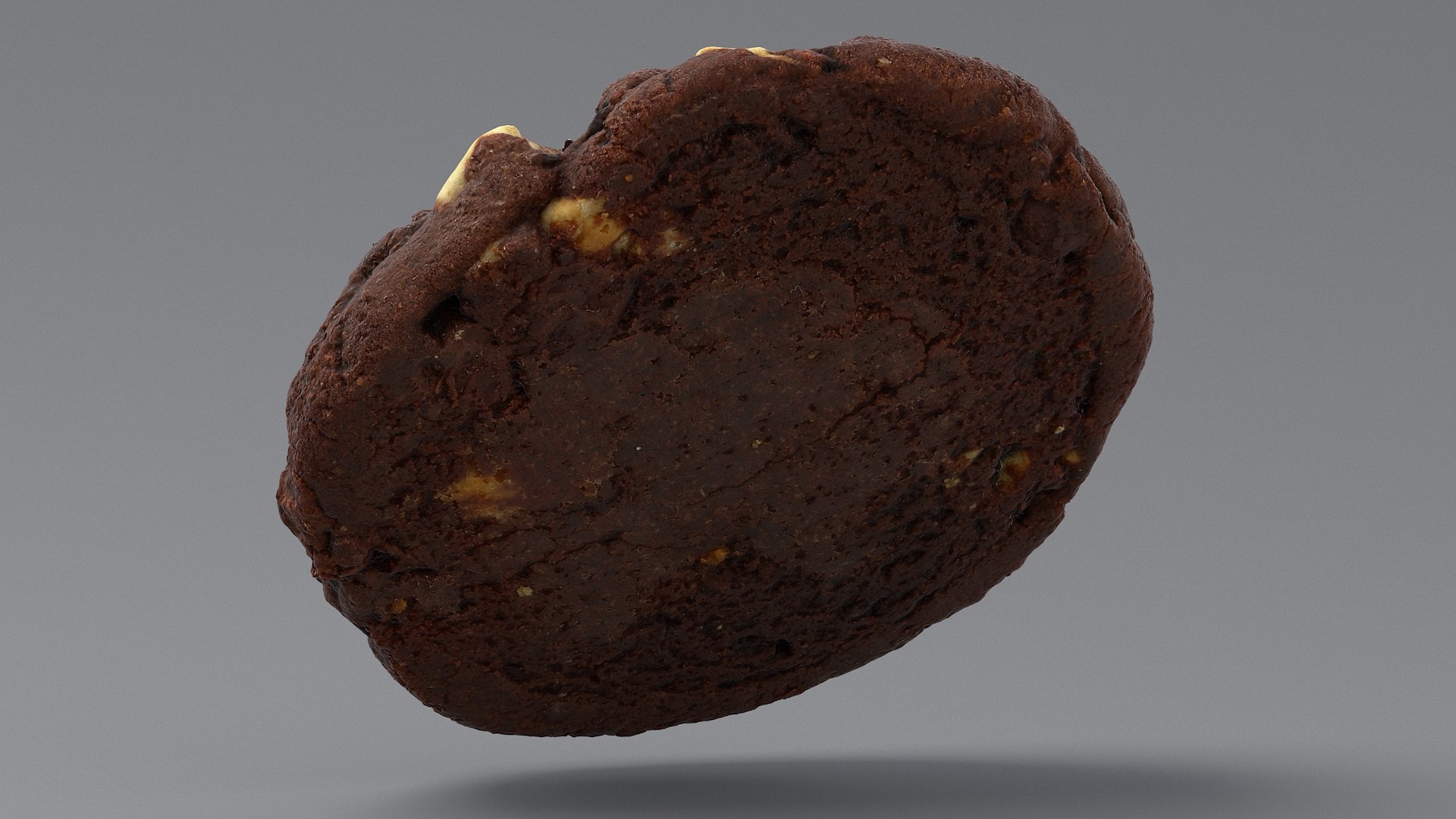 3D Realistic Chocolate Cookie Model - TurboSquid 1769258