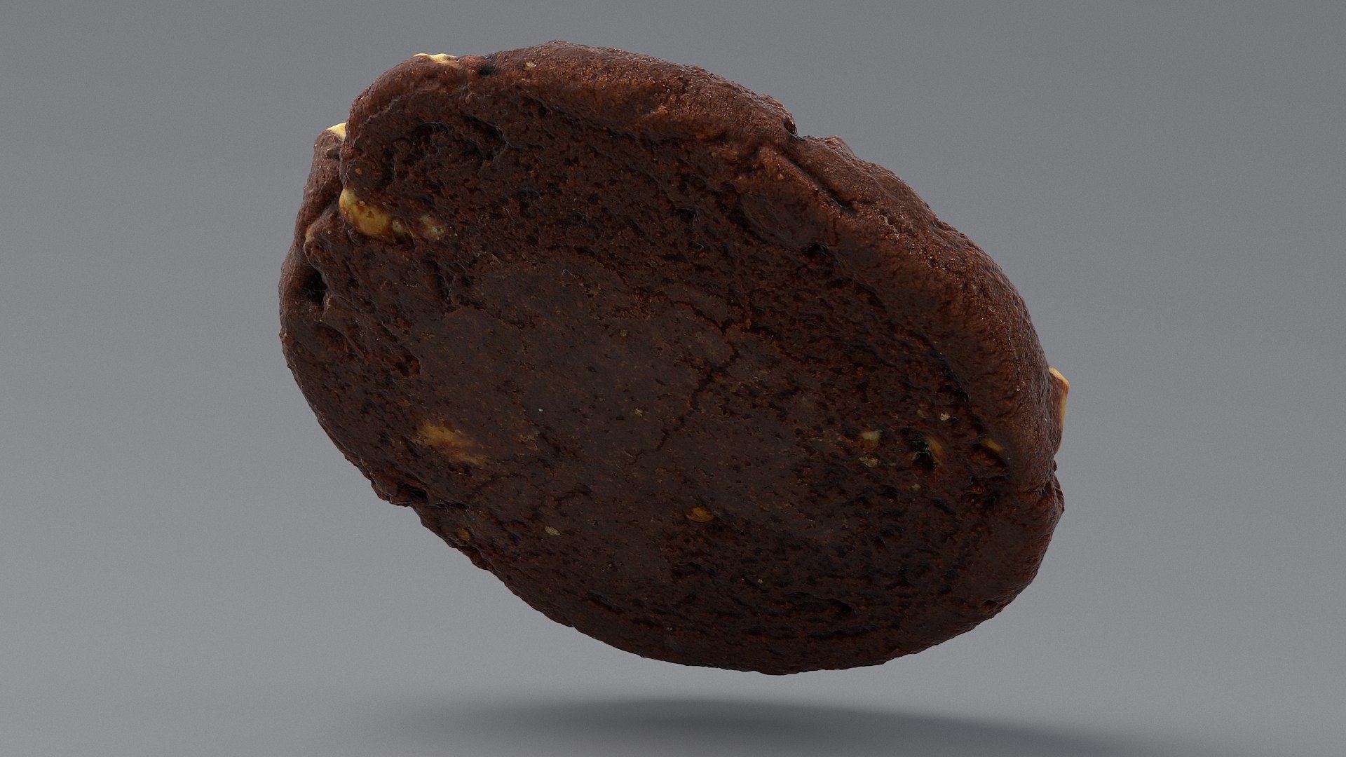 3D Realistic Chocolate Cookie Model - TurboSquid 1769258