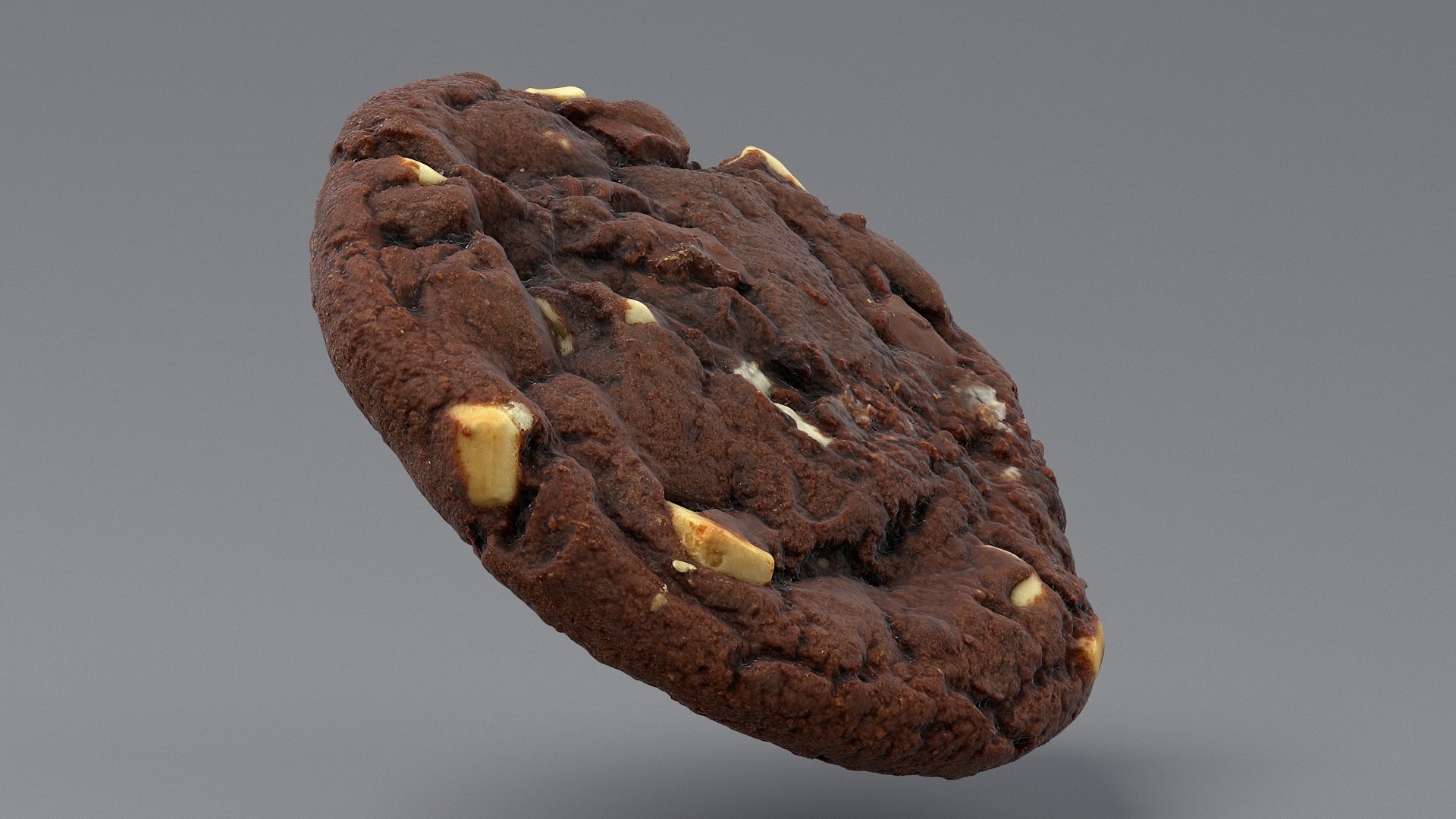 3D Realistic Chocolate Cookie Model - TurboSquid 1769258