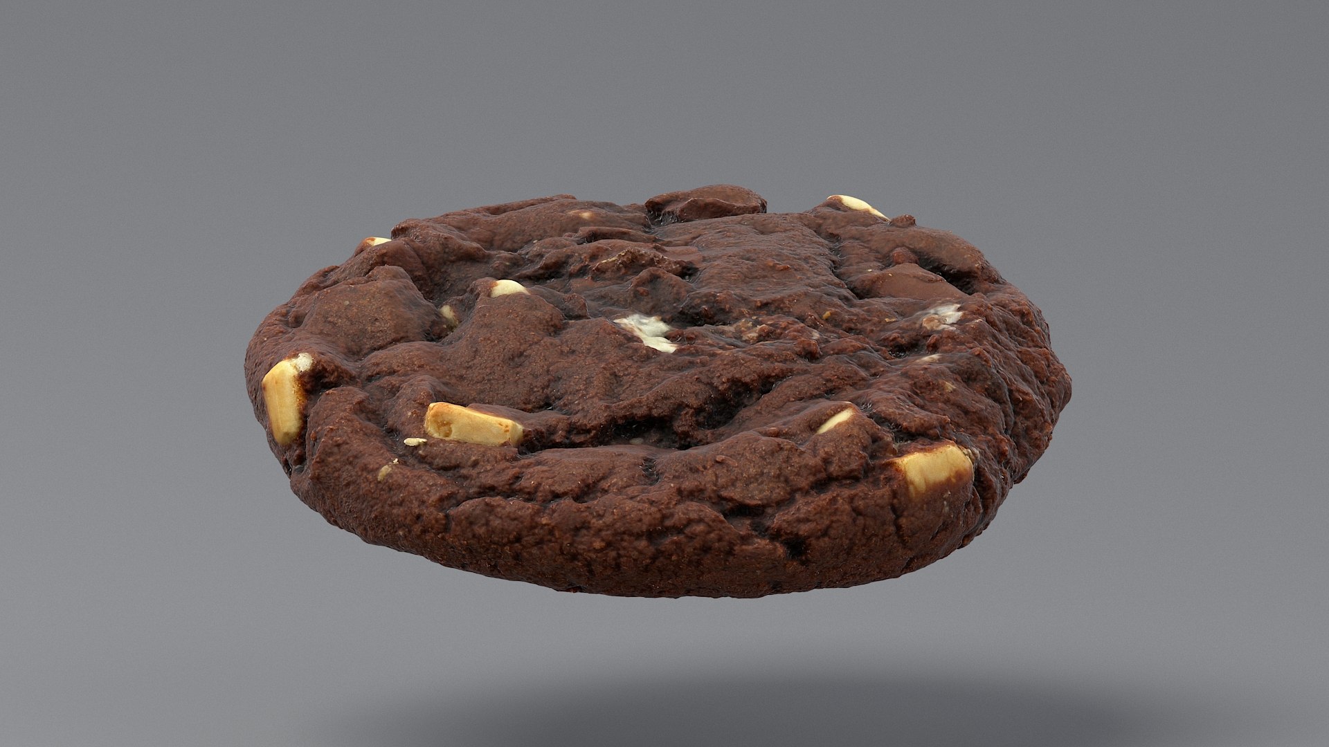 3D Realistic Chocolate Cookie Model - TurboSquid 1769258