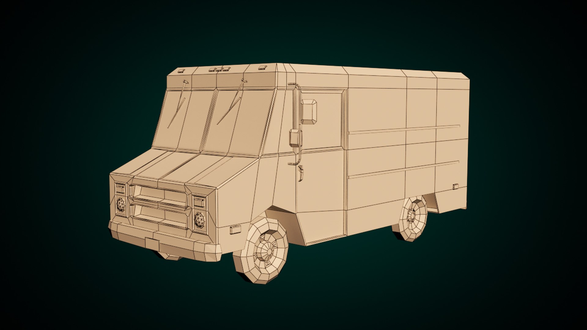 3D Model Van Transporter - TurboSquid 1422957