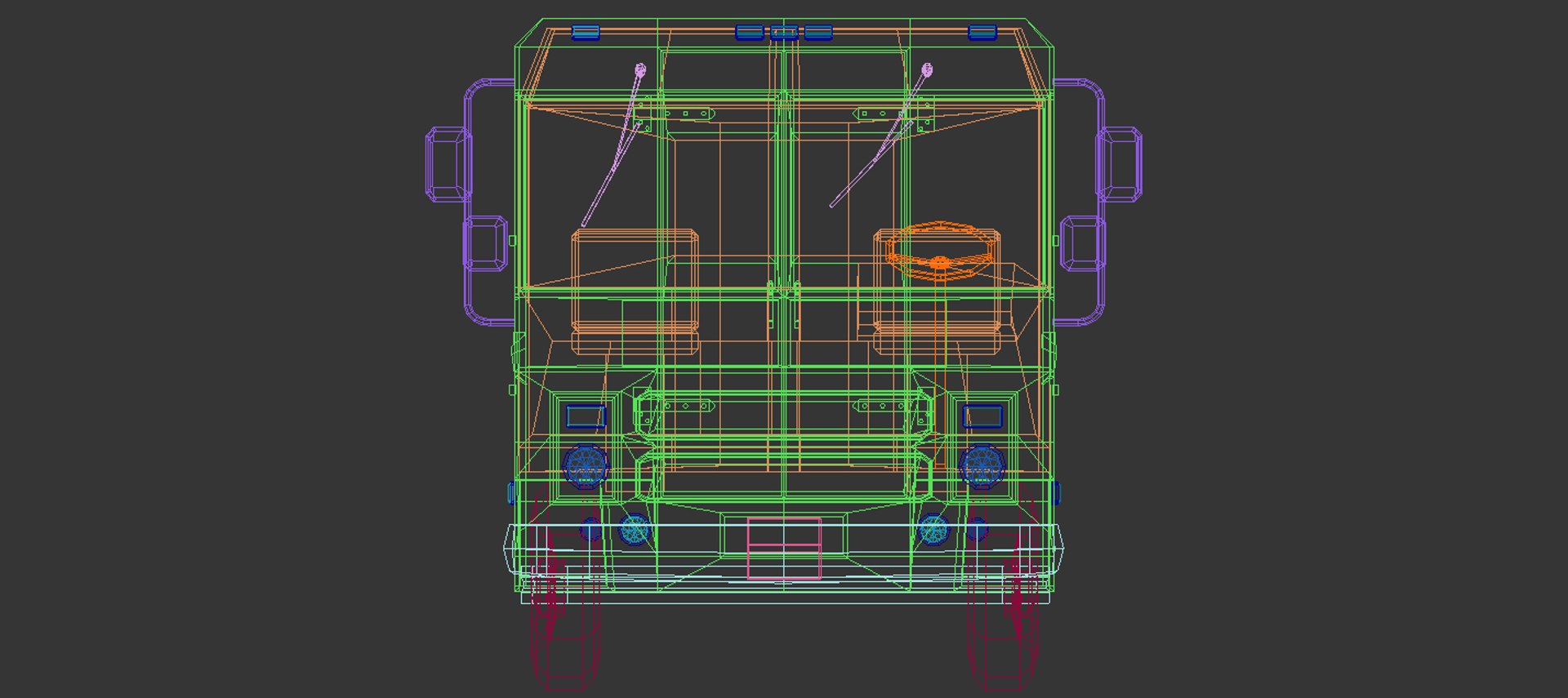 3D Model Van Transporter - TurboSquid 1422957