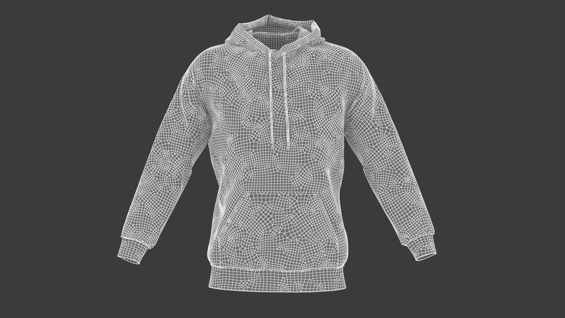 3D model Hoodie Generic White - TurboSquid 2140029
