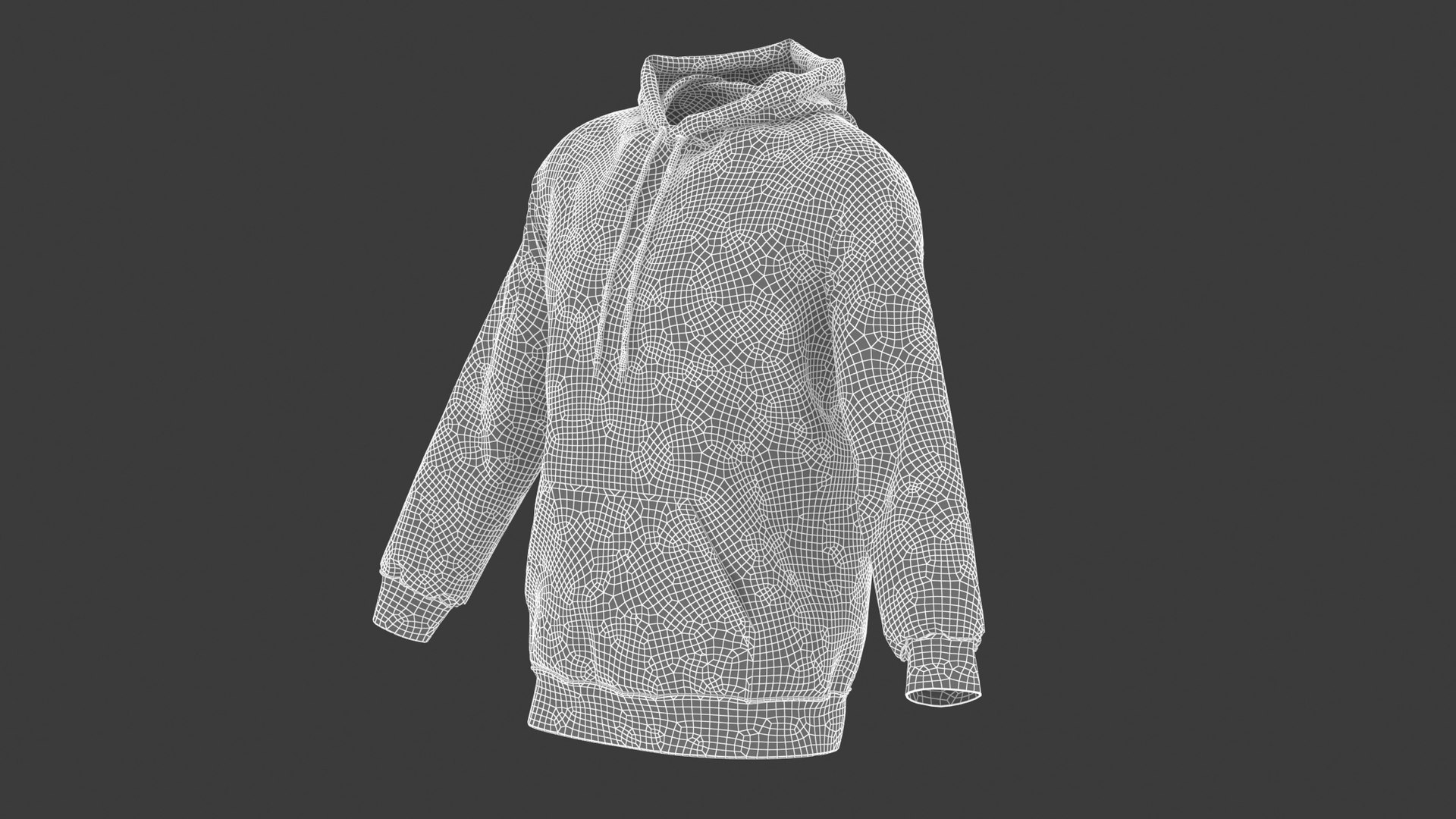 3D model Hoodie Generic White - TurboSquid 2140029