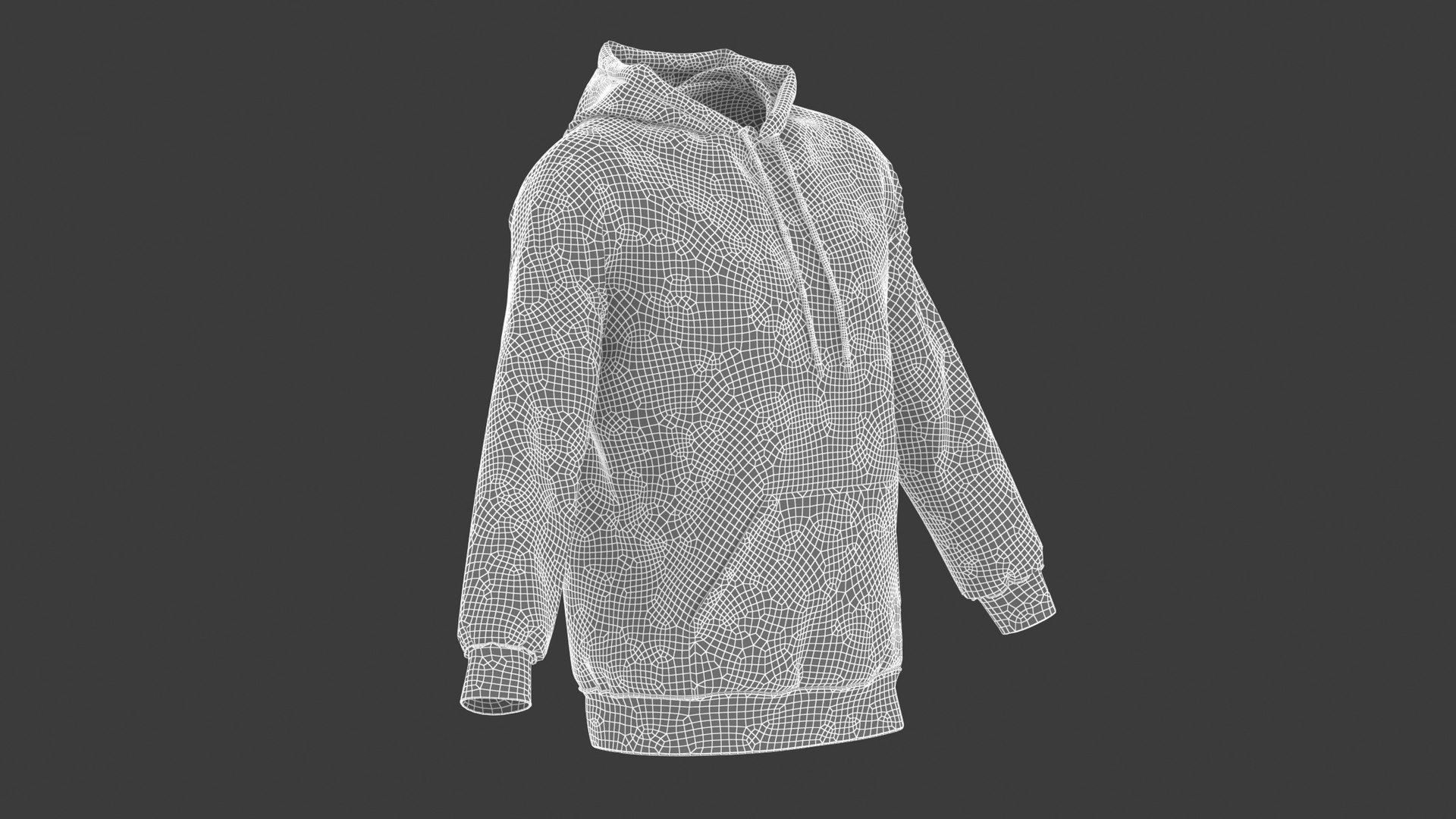 3D model Hoodie Generic White - TurboSquid 2140029