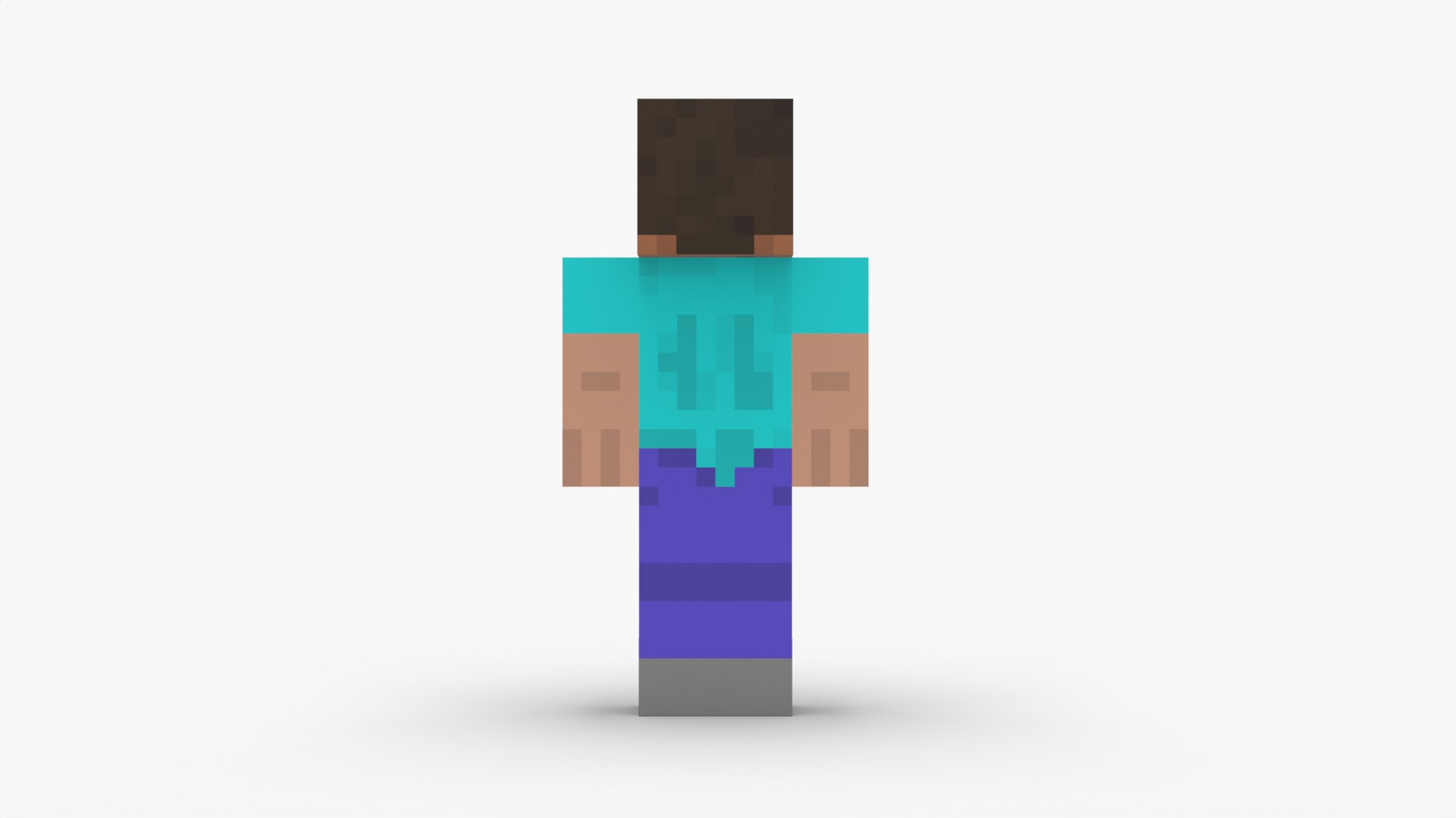 3D Minecraft Steve Model - TurboSquid 2347191