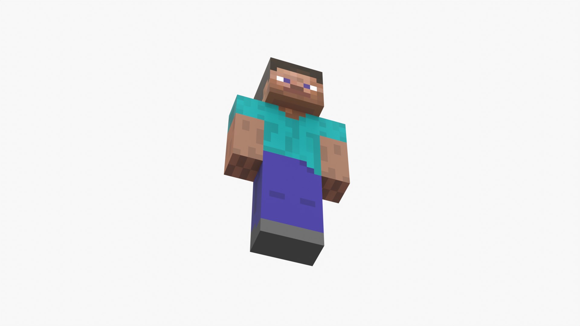 3D Minecraft Steve Model - TurboSquid 2347191