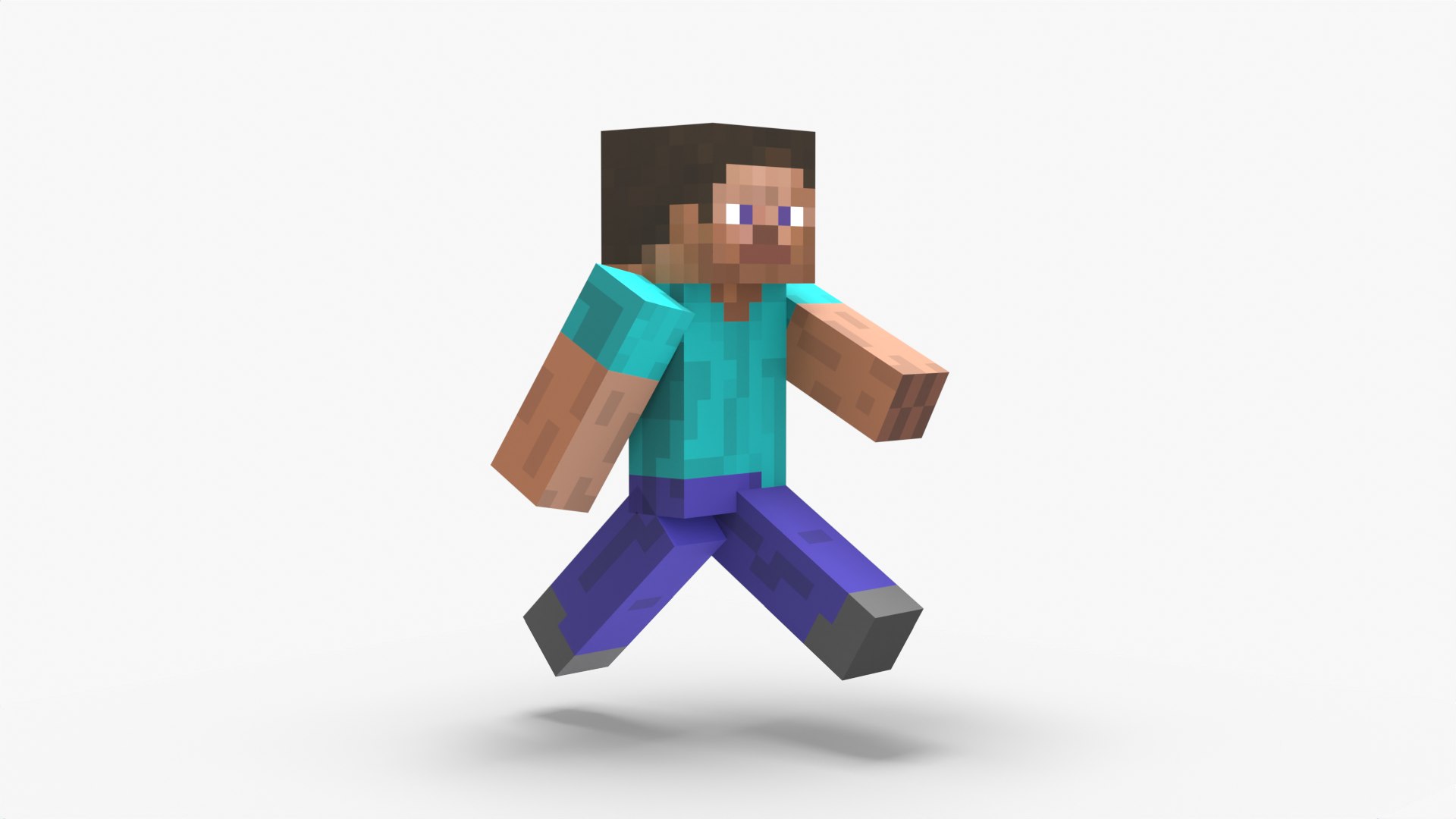 3D Minecraft Steve Model - TurboSquid 2347191