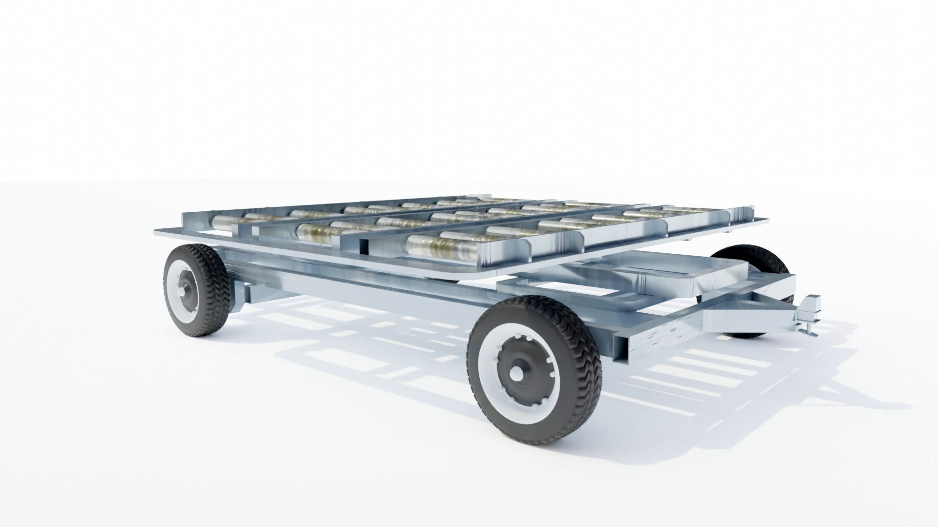 3D Model ULD Cargo Trolley - TurboSquid 2145308
