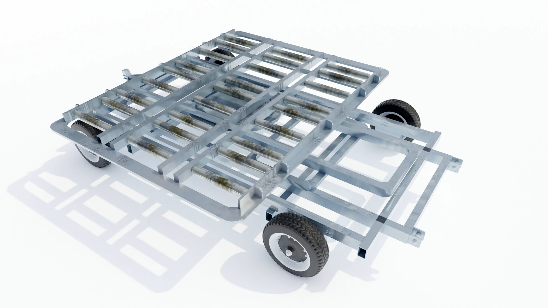 3D Model ULD Cargo Trolley - TurboSquid 2145308