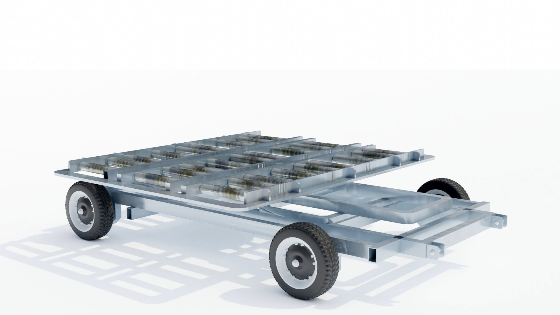 3D Model ULD Cargo Trolley - TurboSquid 2145308