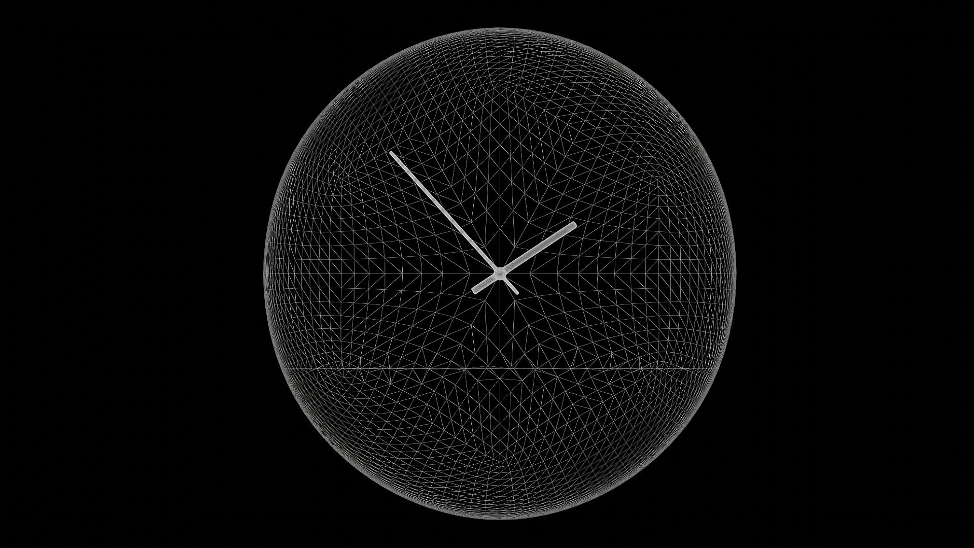 3D Modern Wall Clock - TurboSquid 2101612