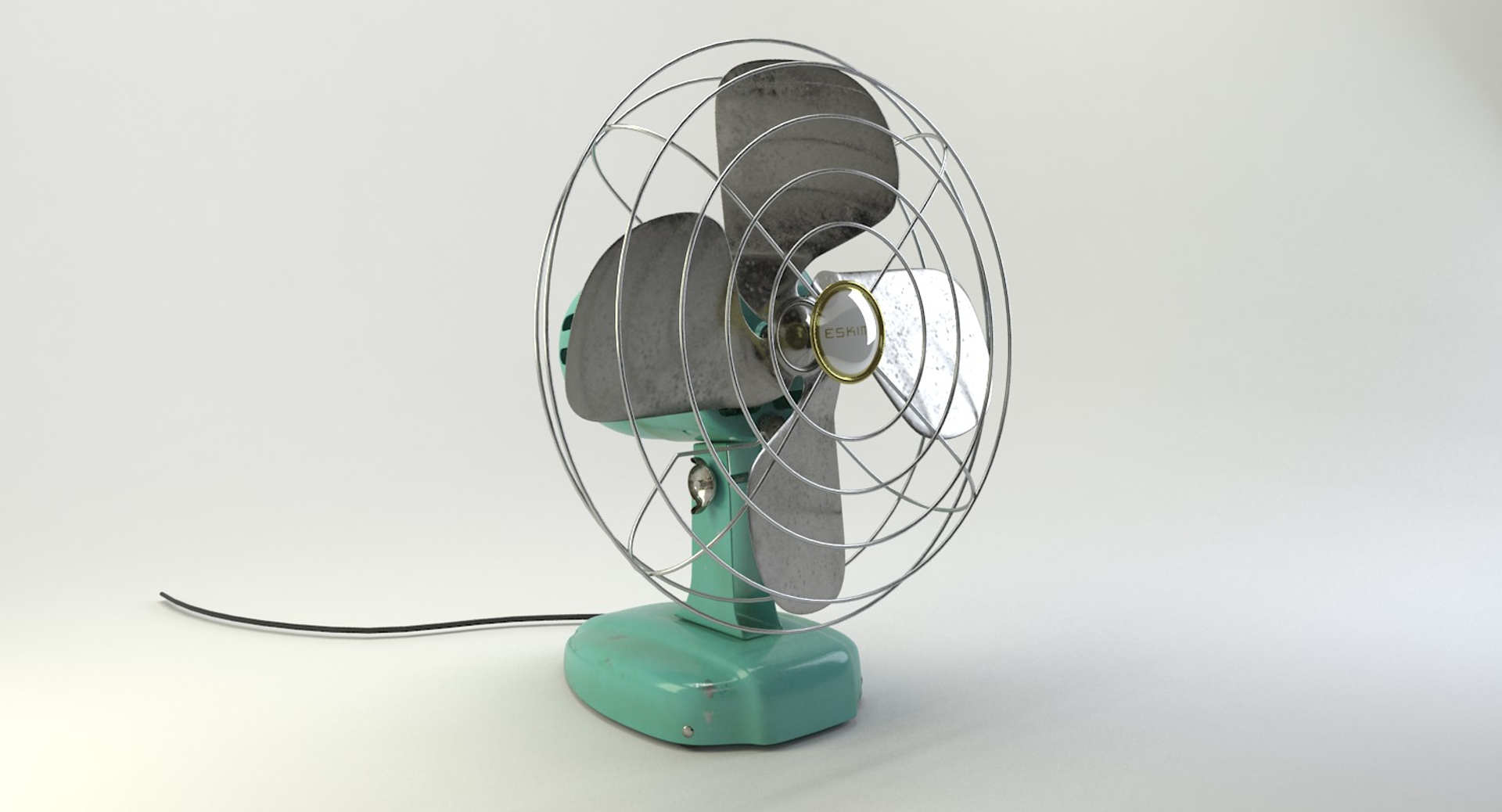 3d Max Vintage Eskimo Fan