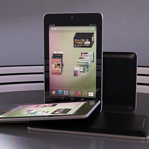 3D Asus Google Nexus 7 Models - Browse & Download Formats - TurboSquid