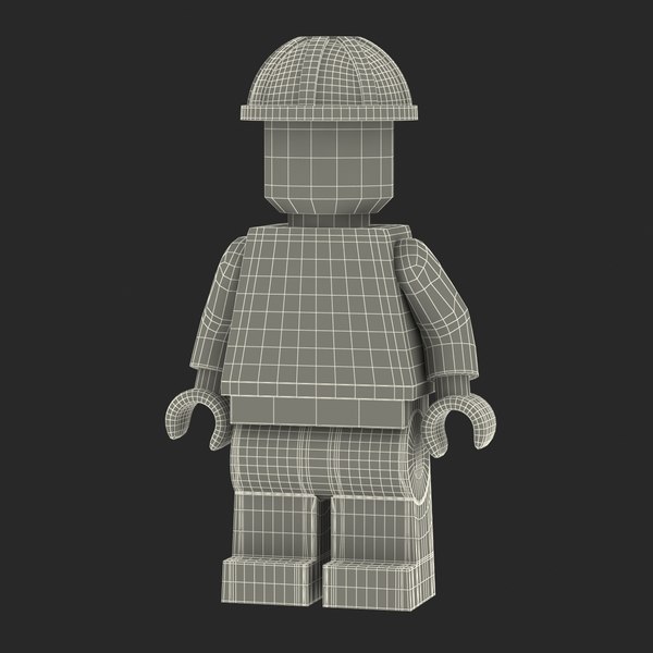 modelo 3d Lego Man Builder - TurboSquid 1006243