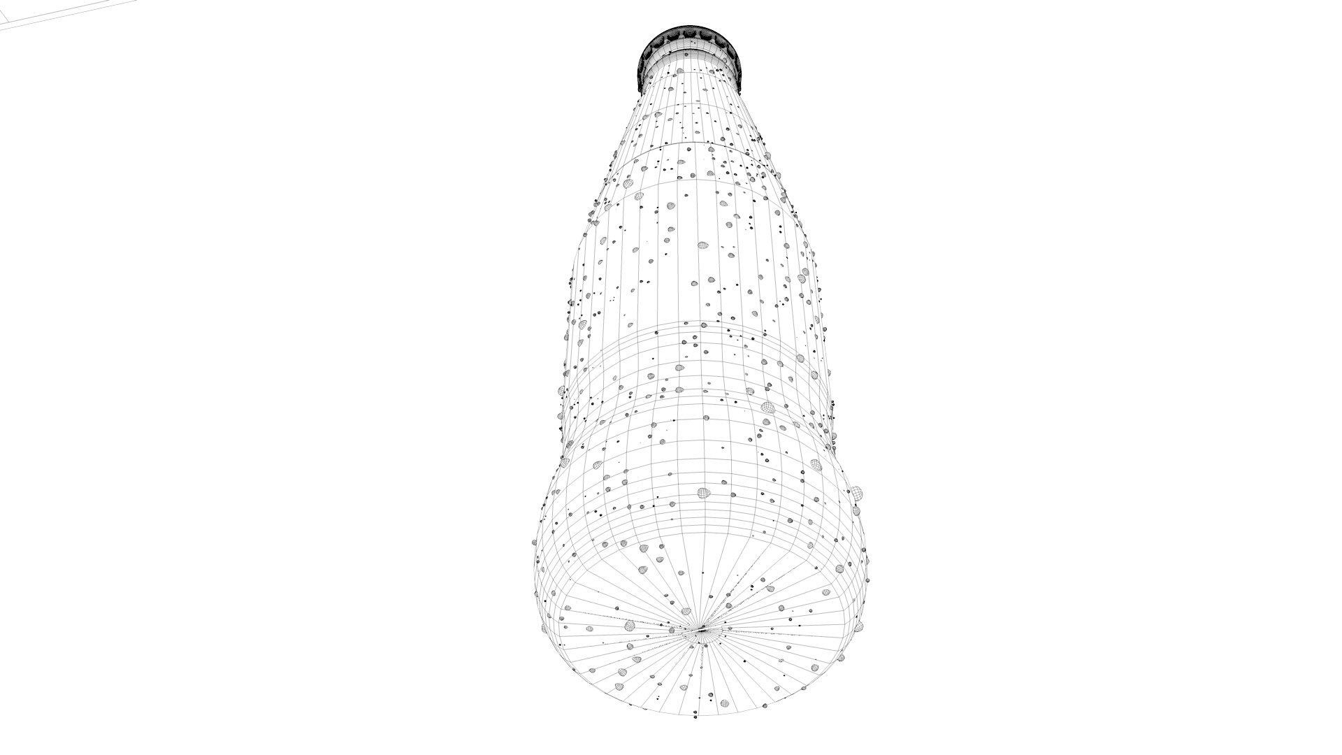 3D Glass Bottles Water Drop Model - TurboSquid 1328698