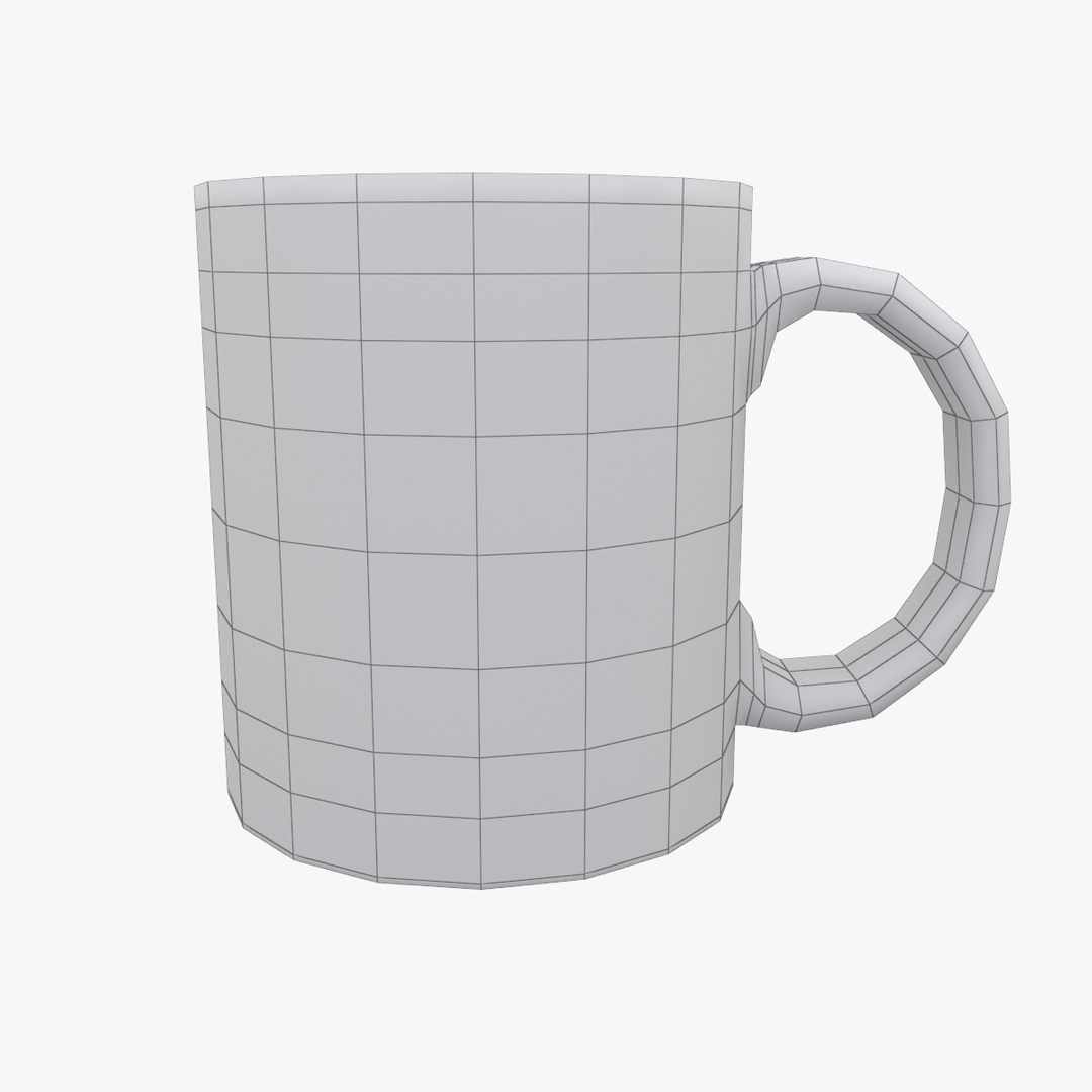 3d model ceramic mugs