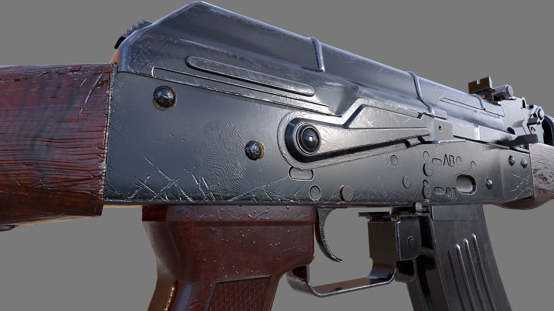 3D Assault Rifle - TurboSquid 1611633