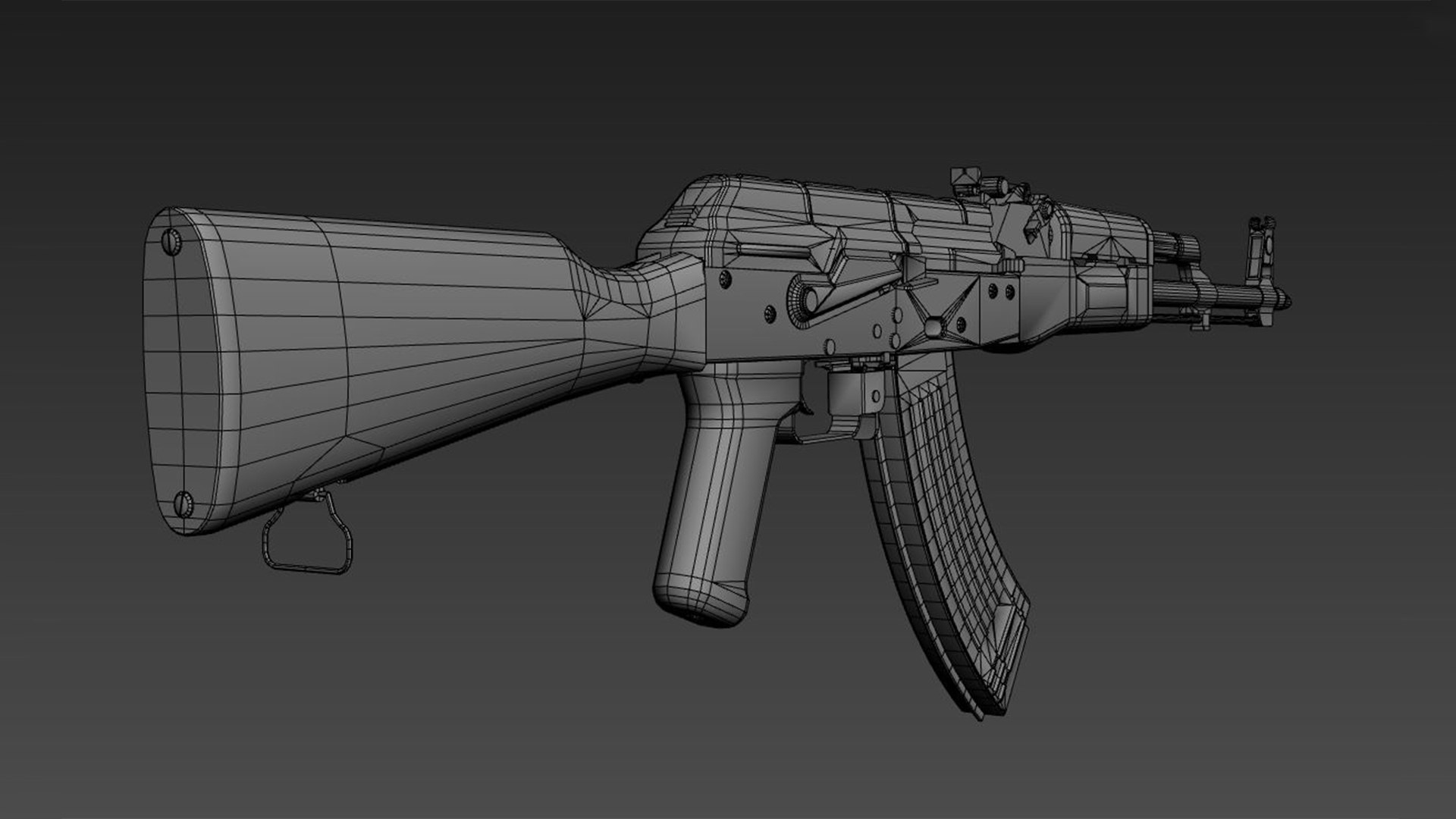3D Assault Rifle - TurboSquid 1611633