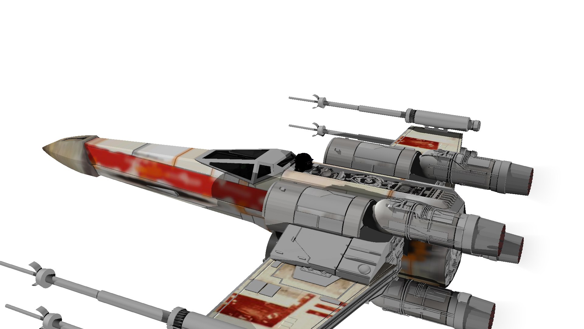 3D X-Wing Fighter - TurboSquid 1971003