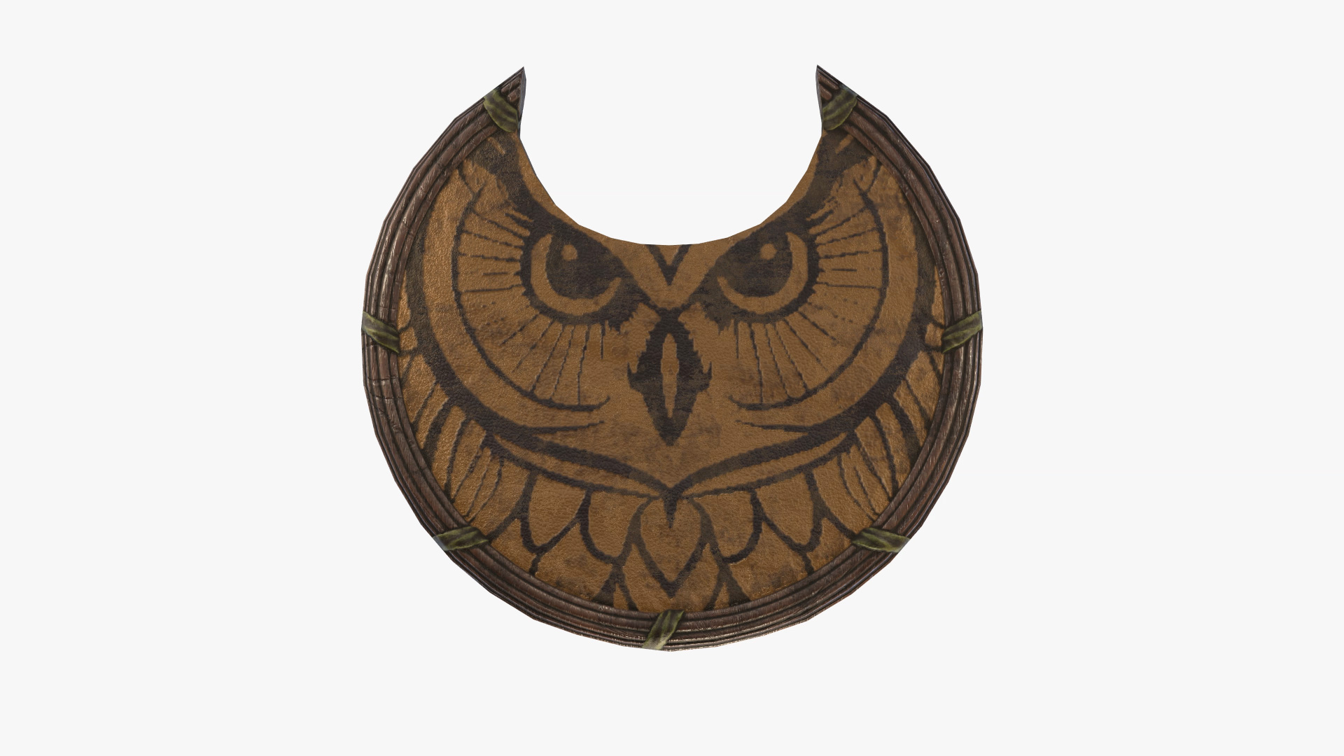 3D Fantasy Shield RPG Pelta Pavise Parma Roman Lenticular Round Viking ...