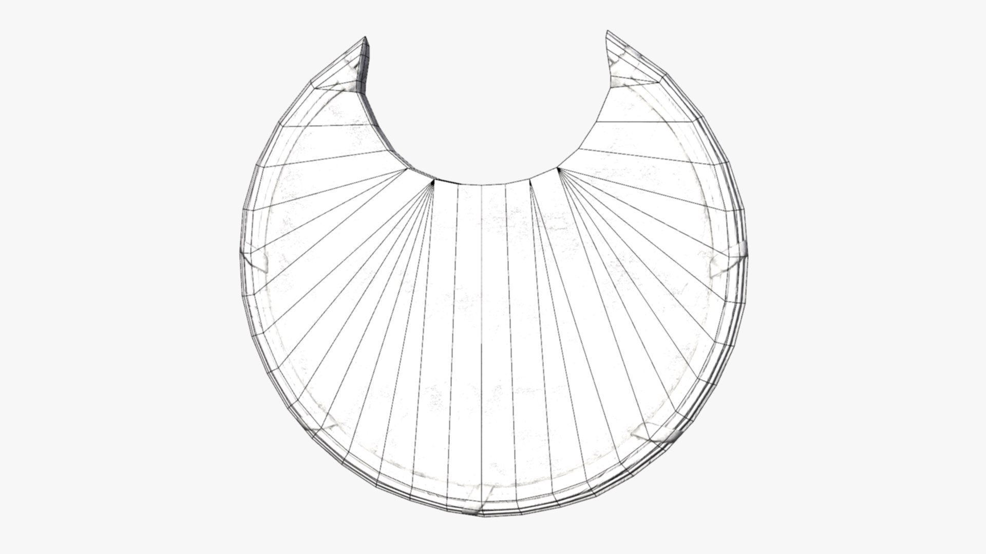 3D Fantasy Shield RPG Pelta Pavise Parma Roman Lenticular Round Viking ...