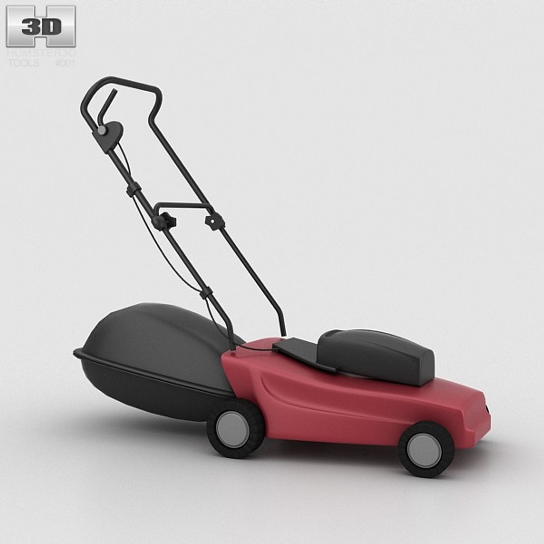 3d Model Lawn Mower