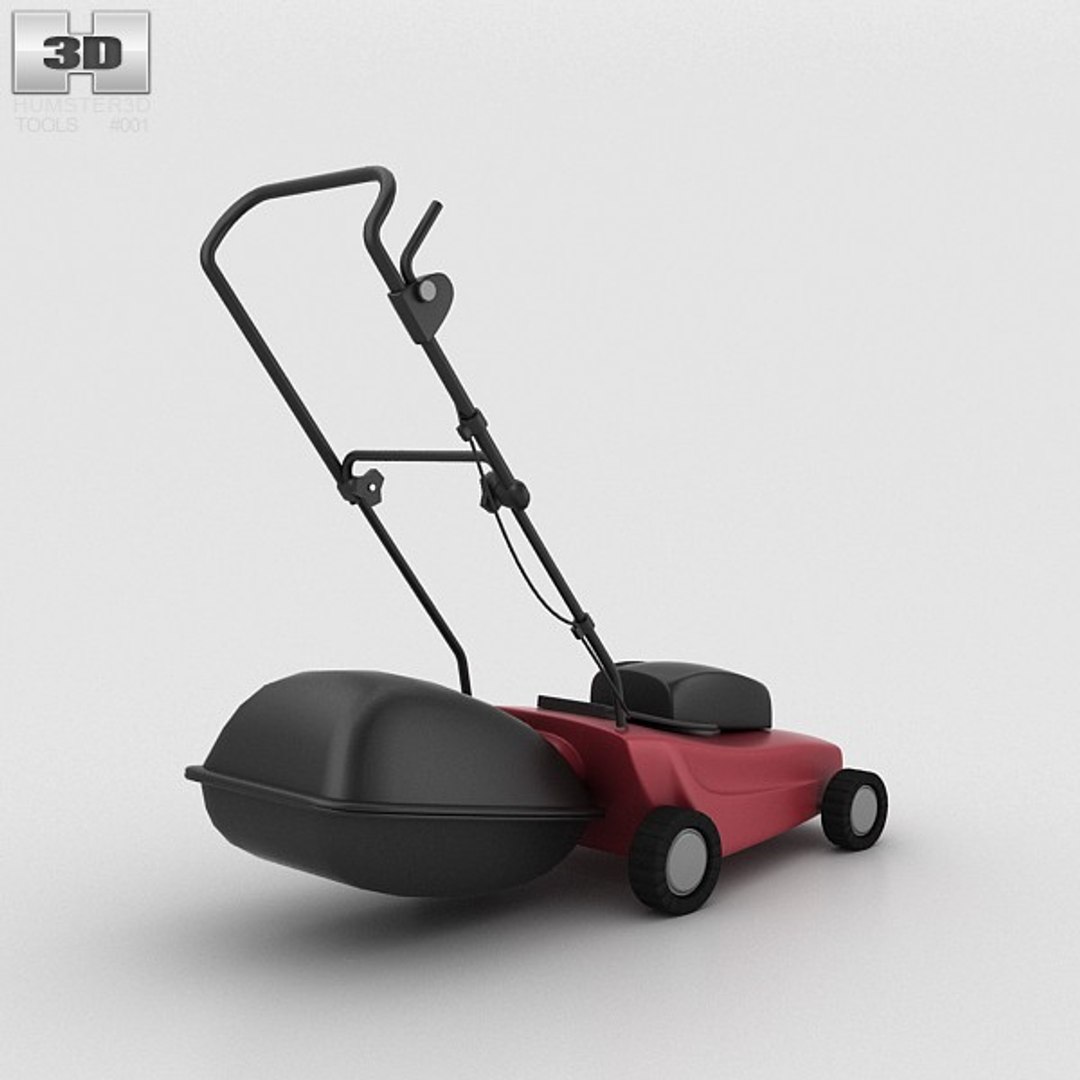 3d Model Lawn Mower