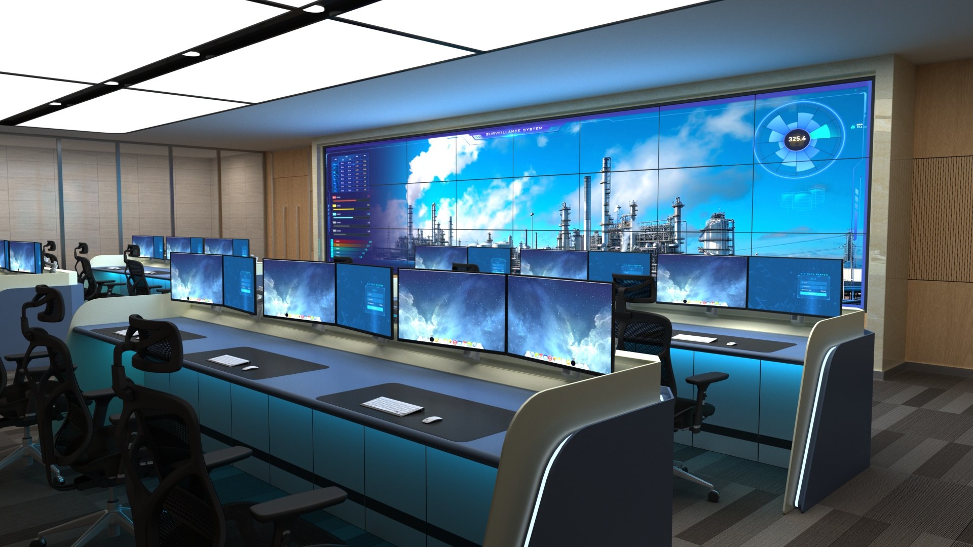 3D Small Monitoring Room Model - TurboSquid 2176867