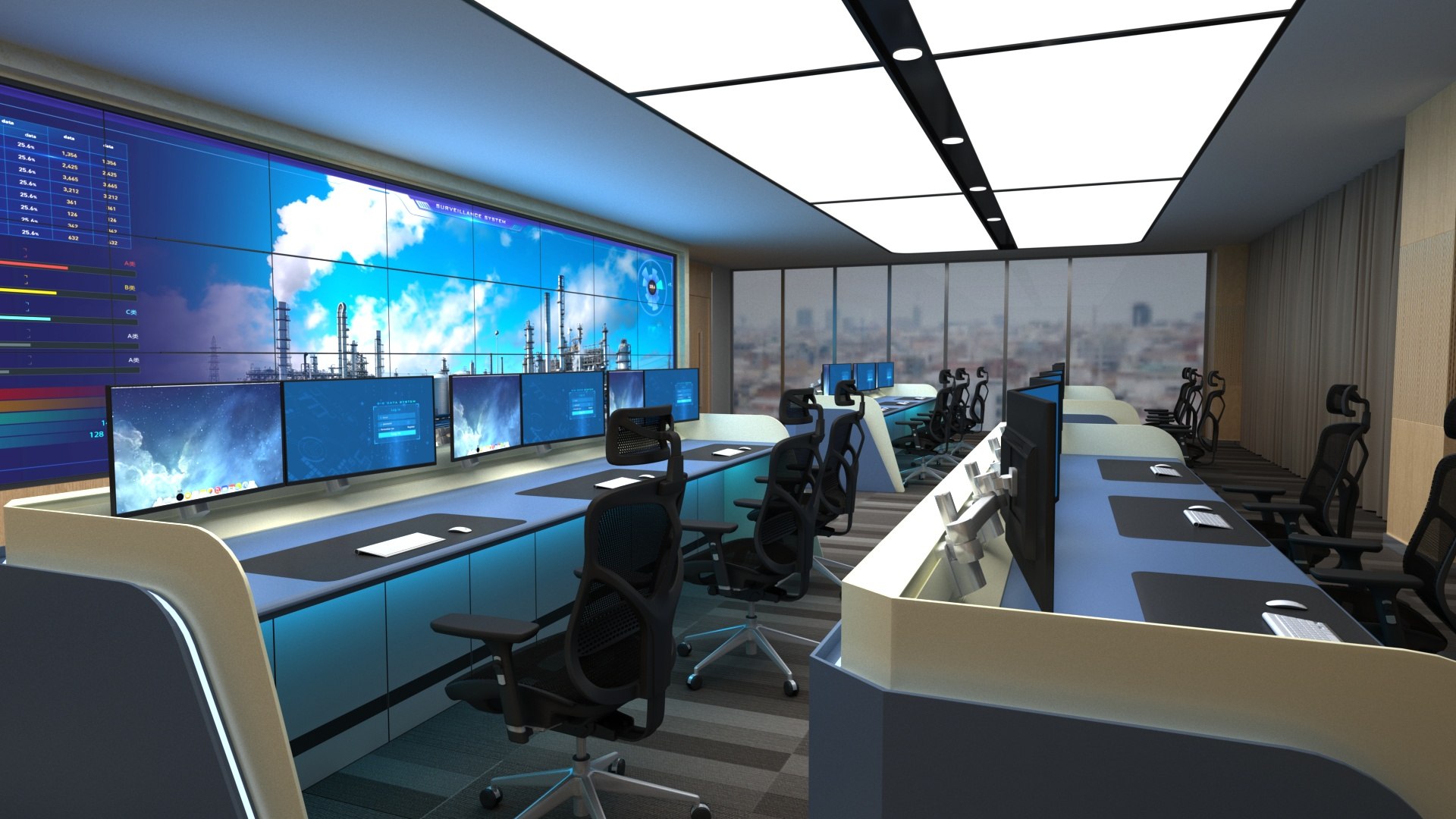 3D Small Monitoring Room Model - TurboSquid 2176867