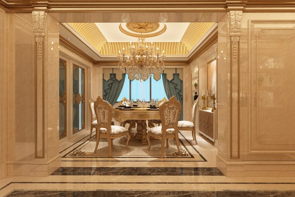 Luxury interior 3D model - TurboSquid 1549516