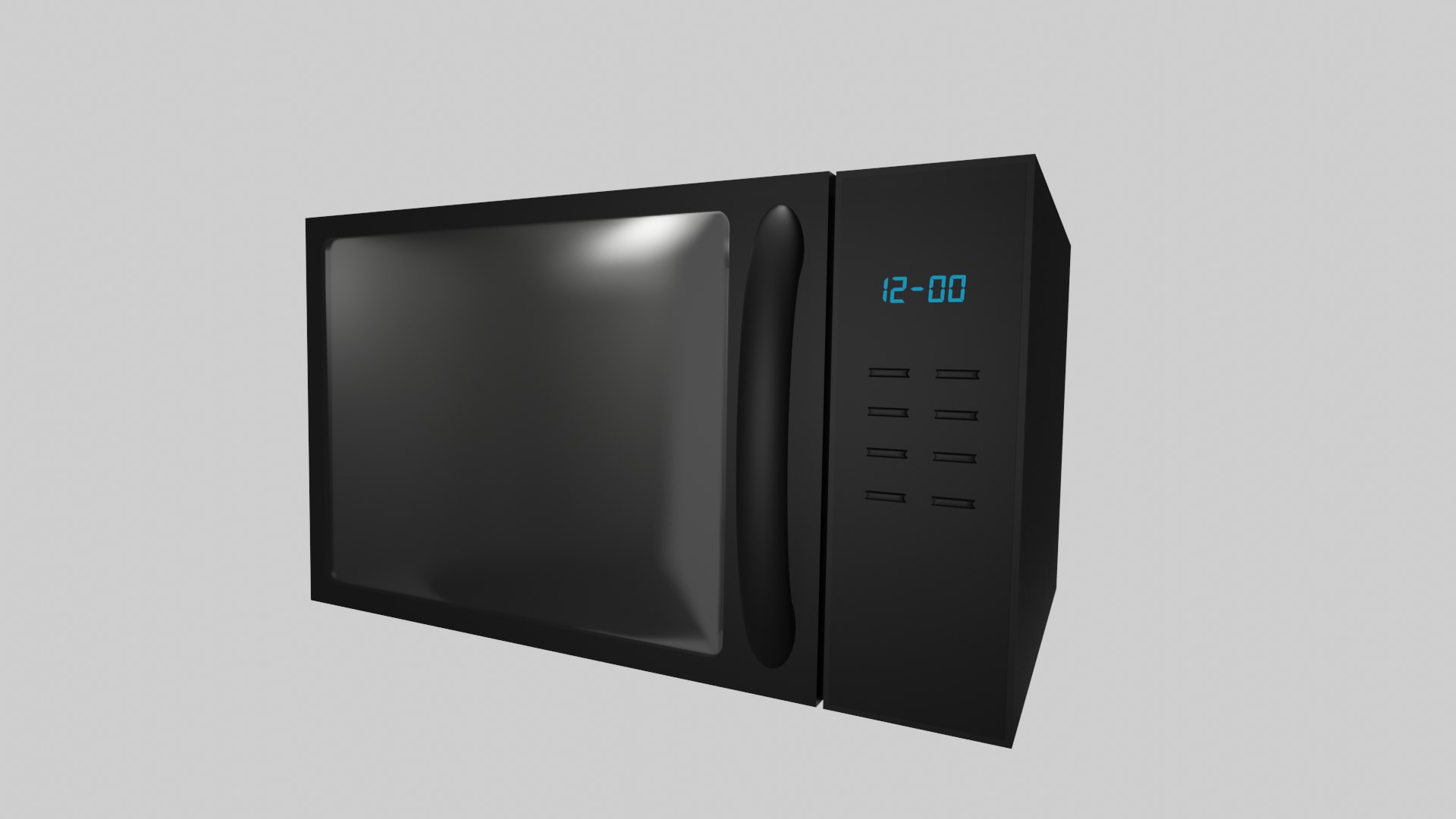 3D Low Poly Microwave - TurboSquid 2298378