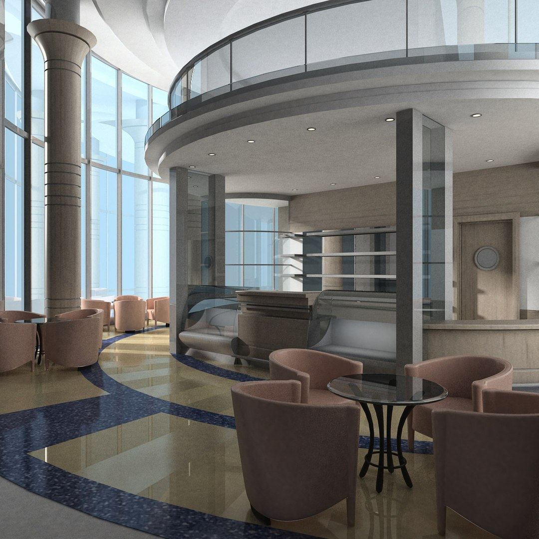 3ds Max Modern Interior