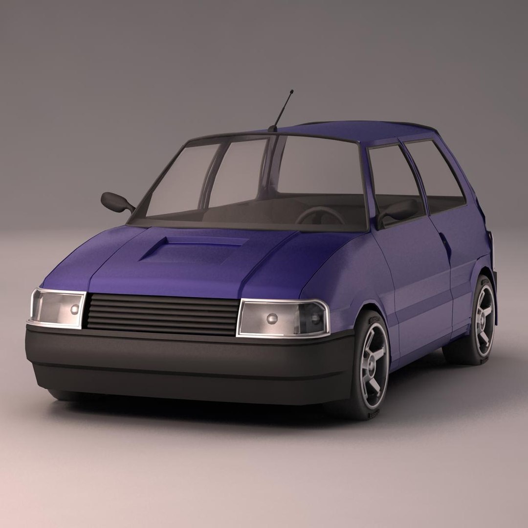 standar car 3d model