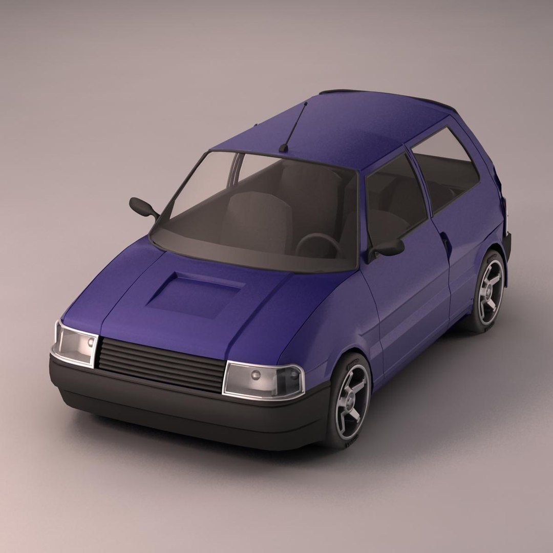 standar car 3d model