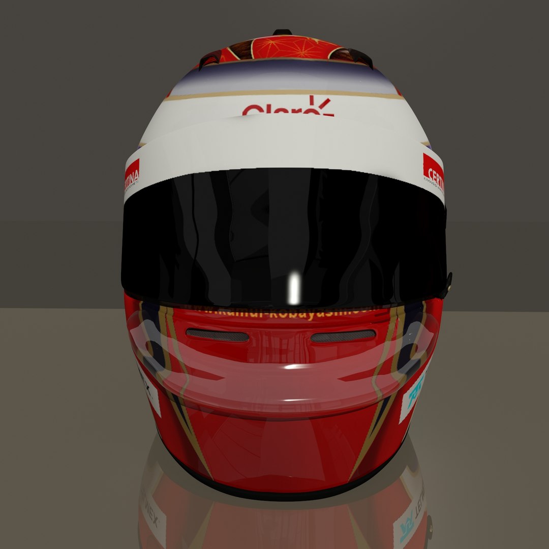 Max Kamui Kobayashi 2012 Helmet