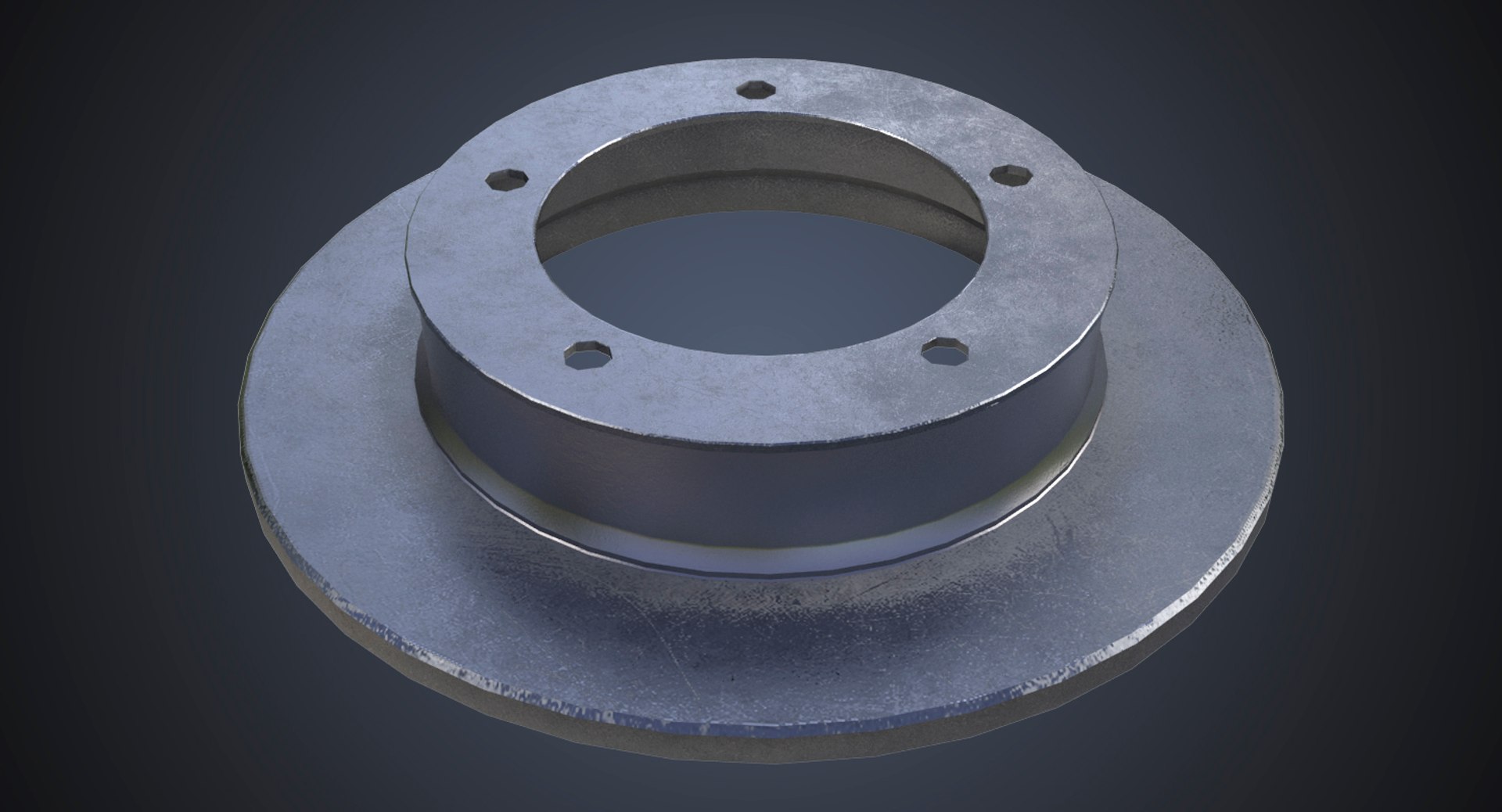 3D Brake Disc Model - TurboSquid 1318483