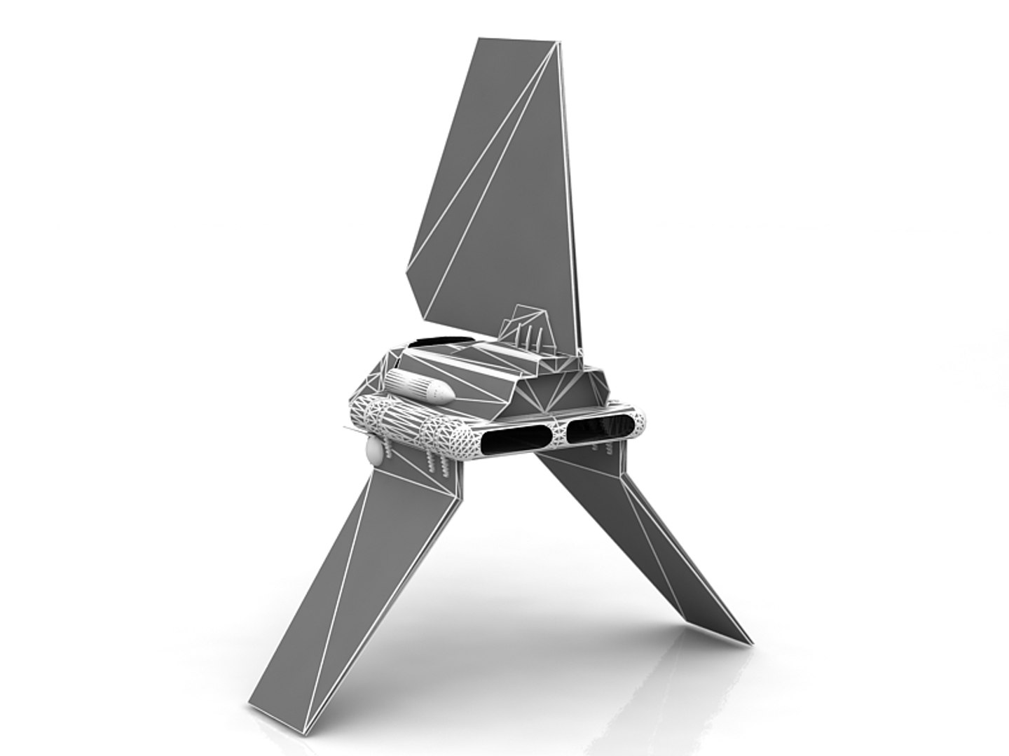 3D Imperial Shuttle - TurboSquid 1626417