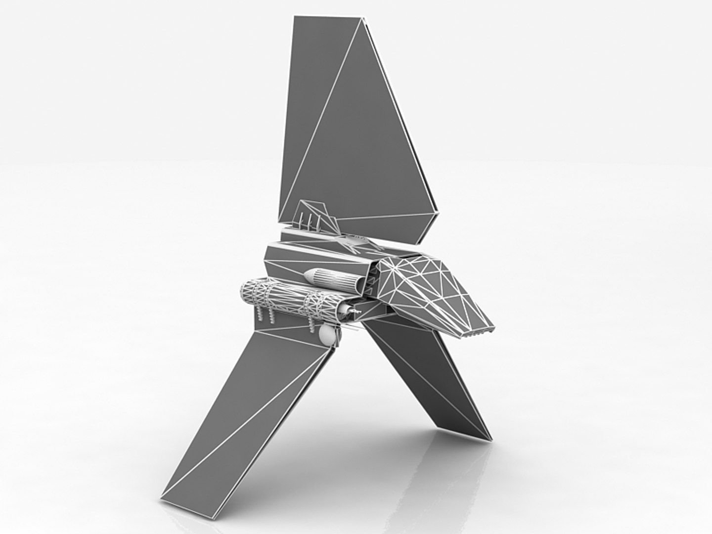 3D Imperial Shuttle - TurboSquid 1626417