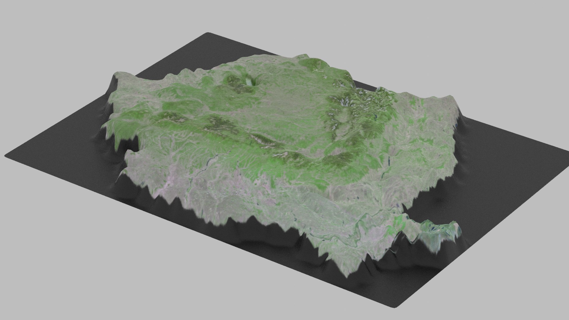 3D Romania Map Country Model - TurboSquid 2076319