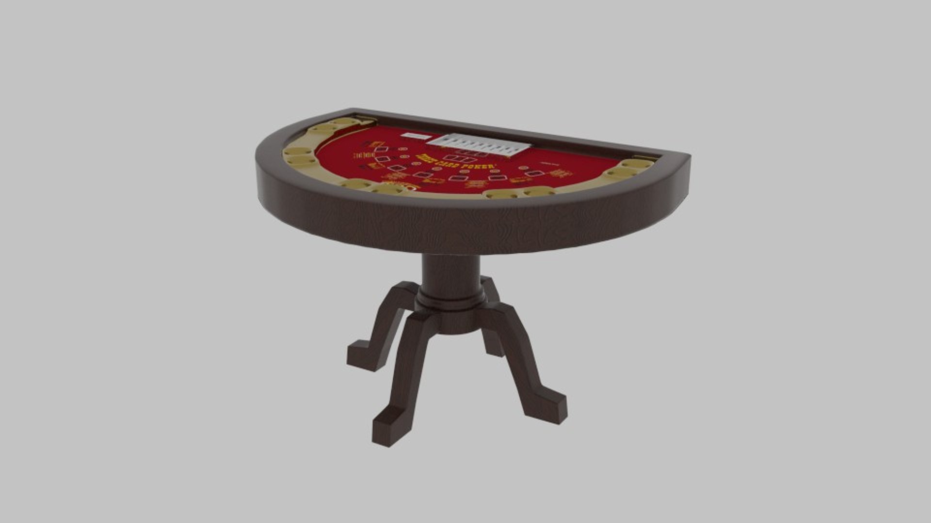 Card Table 3d Model