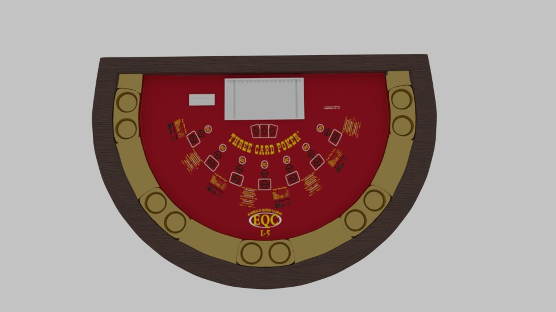 Card Table 3d Model