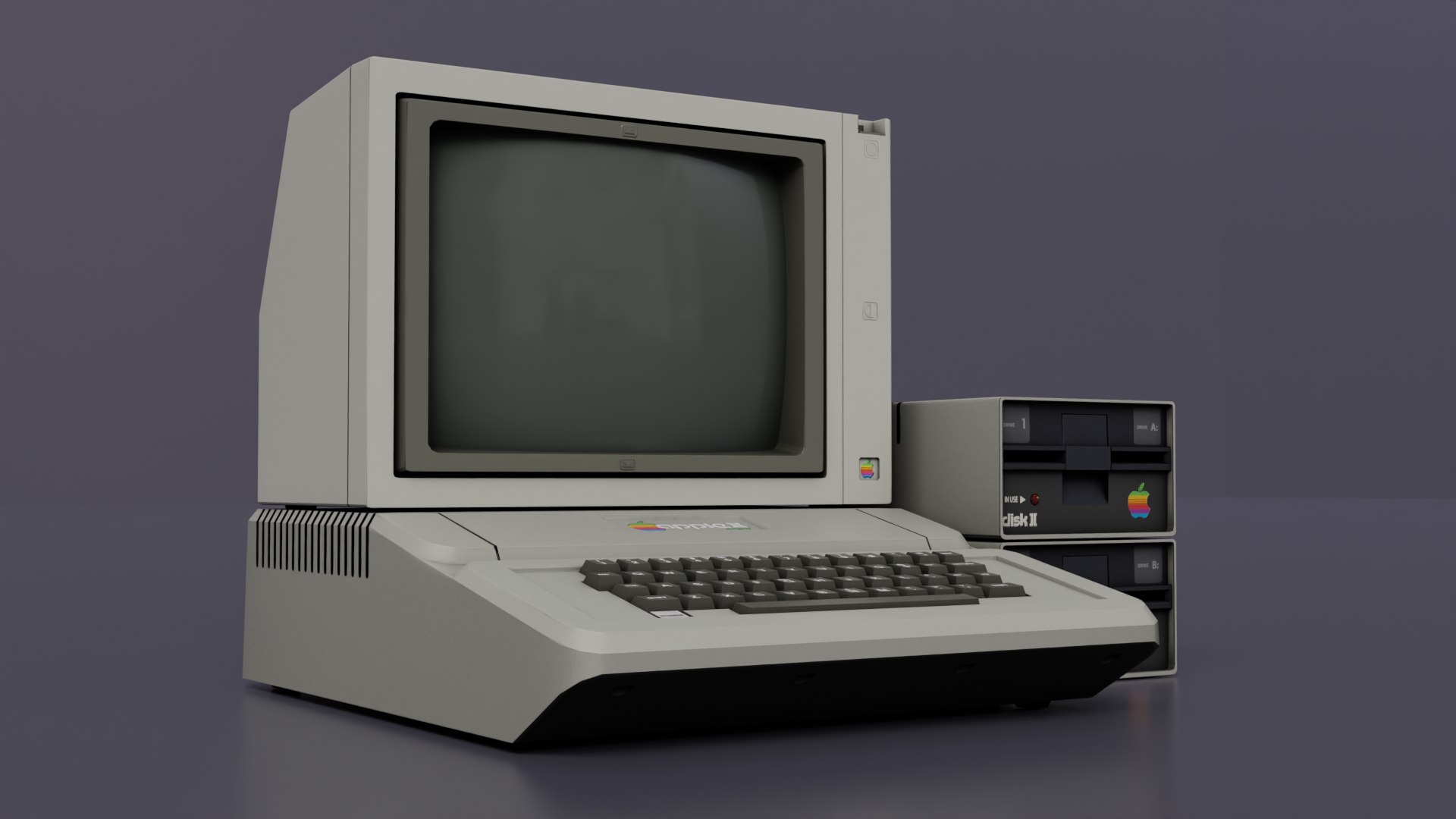 Apple Old Computer Collection 3D - TurboSquid 2294616