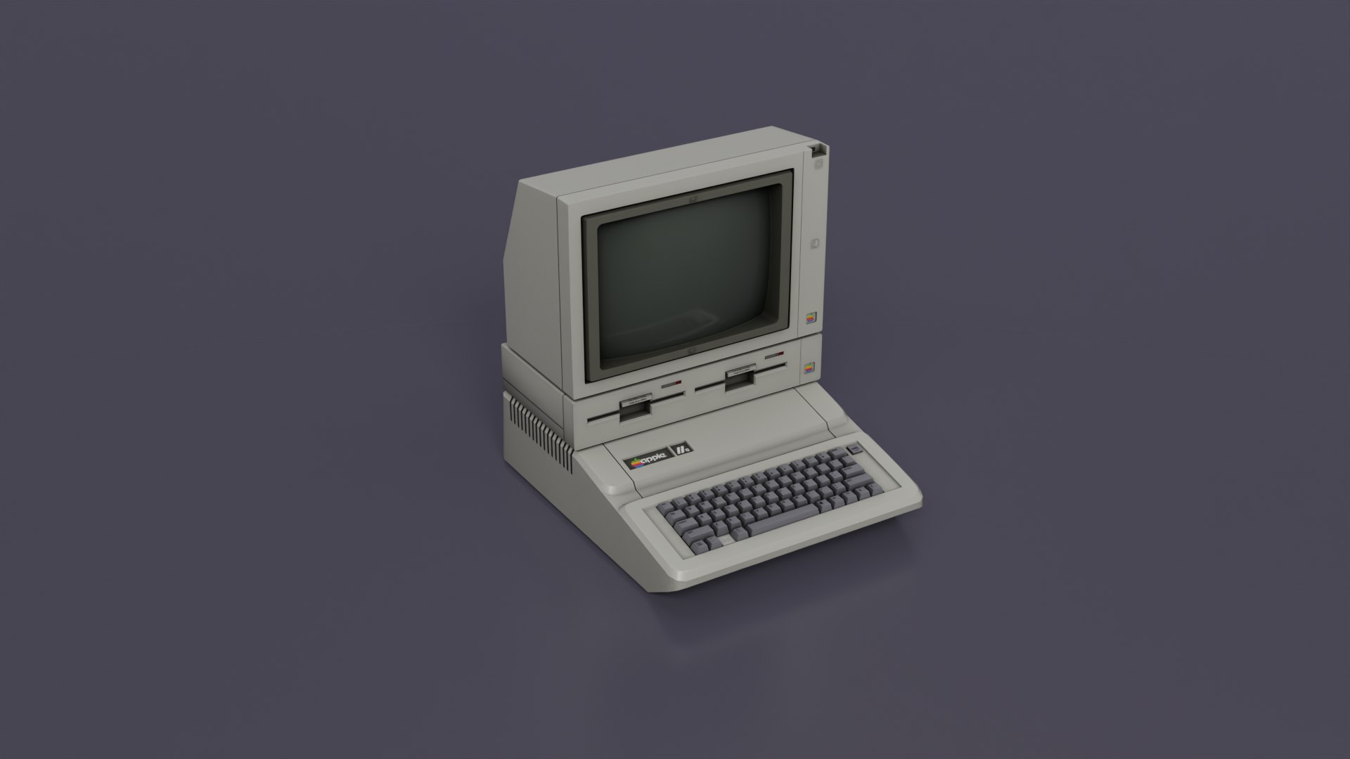 Apple Old Computer Collection 3D - TurboSquid 2294616