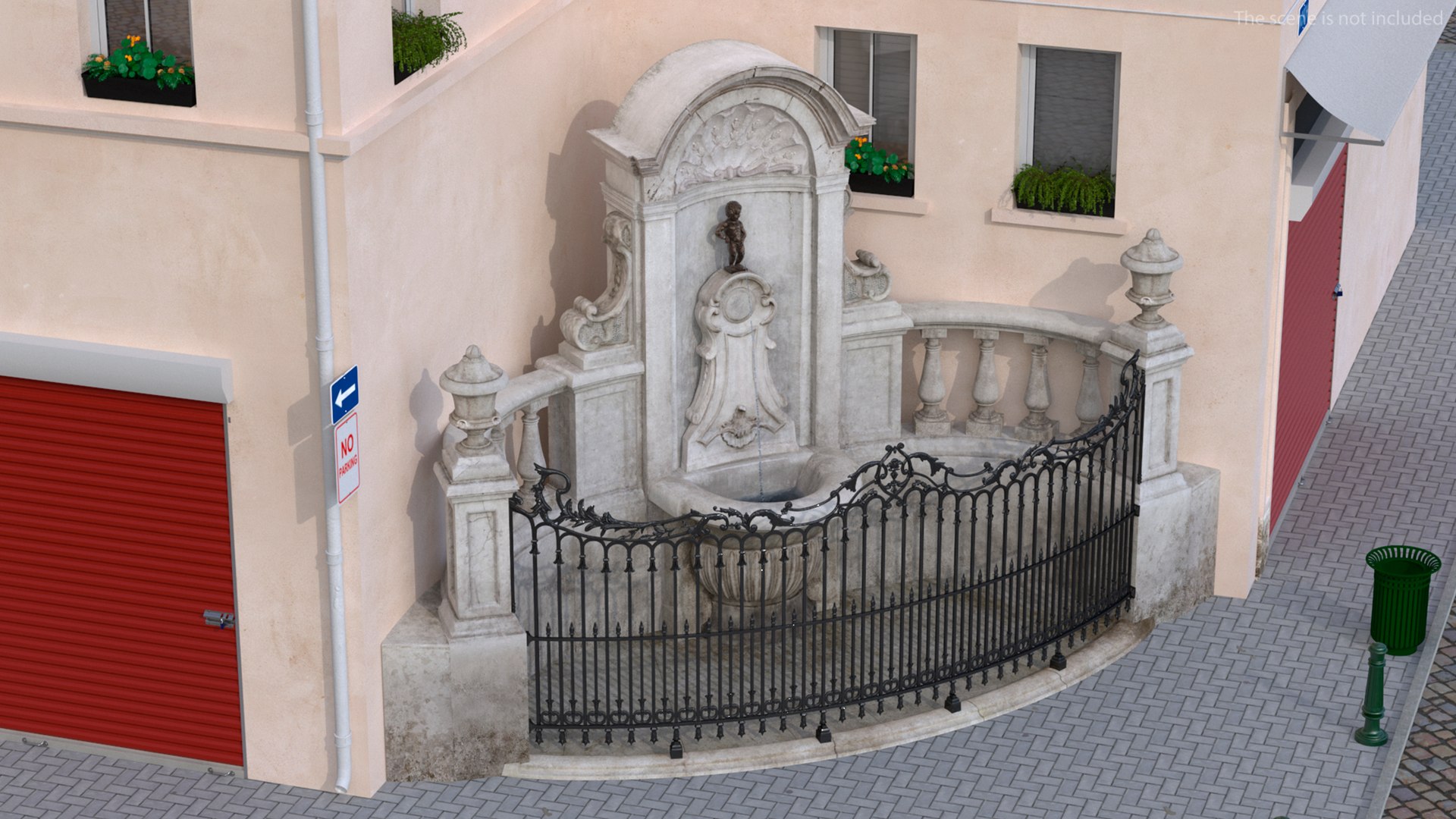 3D model Manneken Pis Fountain - TurboSquid 1997425