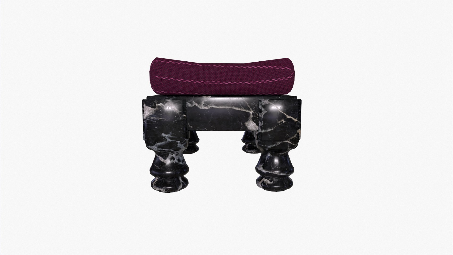 Roman Footstool - Sella 3D Model - TurboSquid 1913944