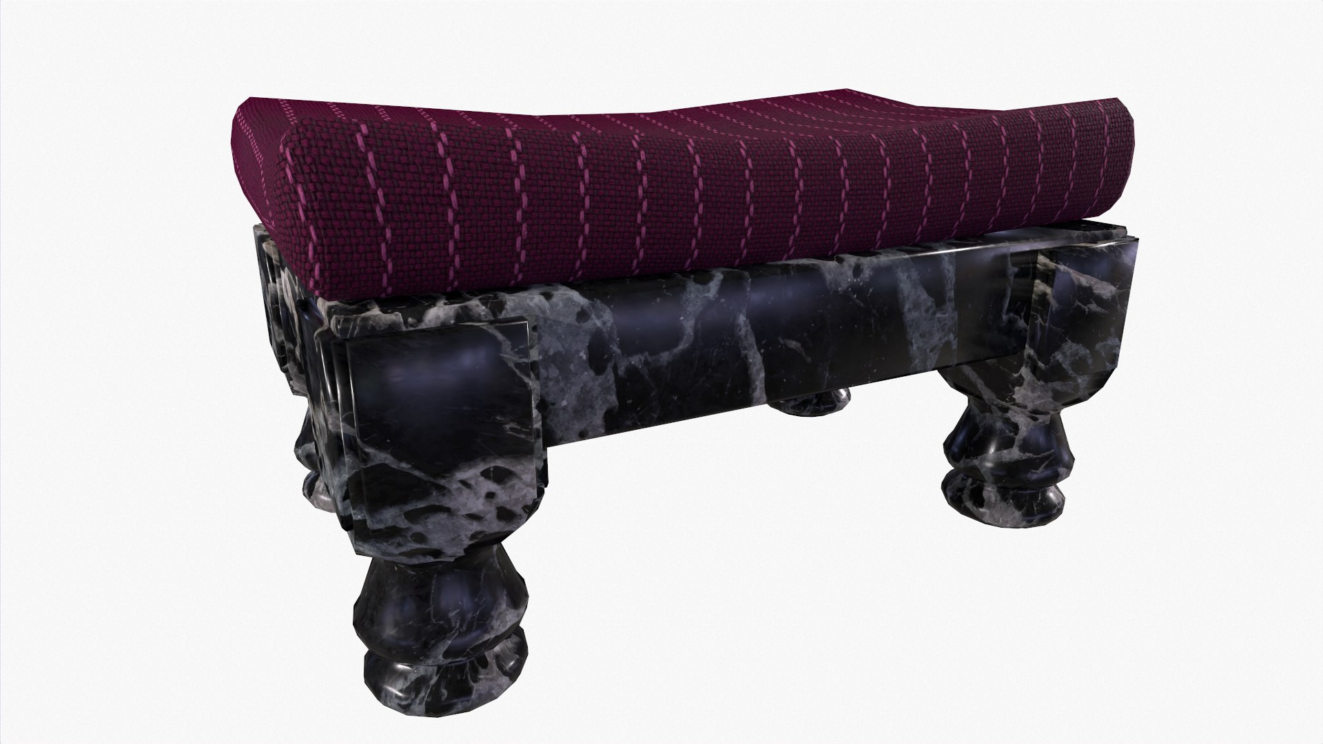 Roman Footstool - Sella 3D Model - TurboSquid 1913944