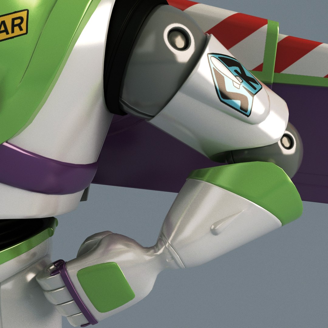 Buzz Lightyear Pose 3 3d Model